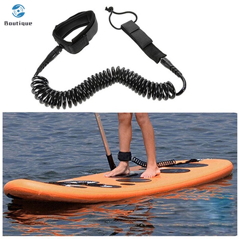 Coiled Ankle For Paddle Board Special Stand Up Surfing TPU Foot Rope ...