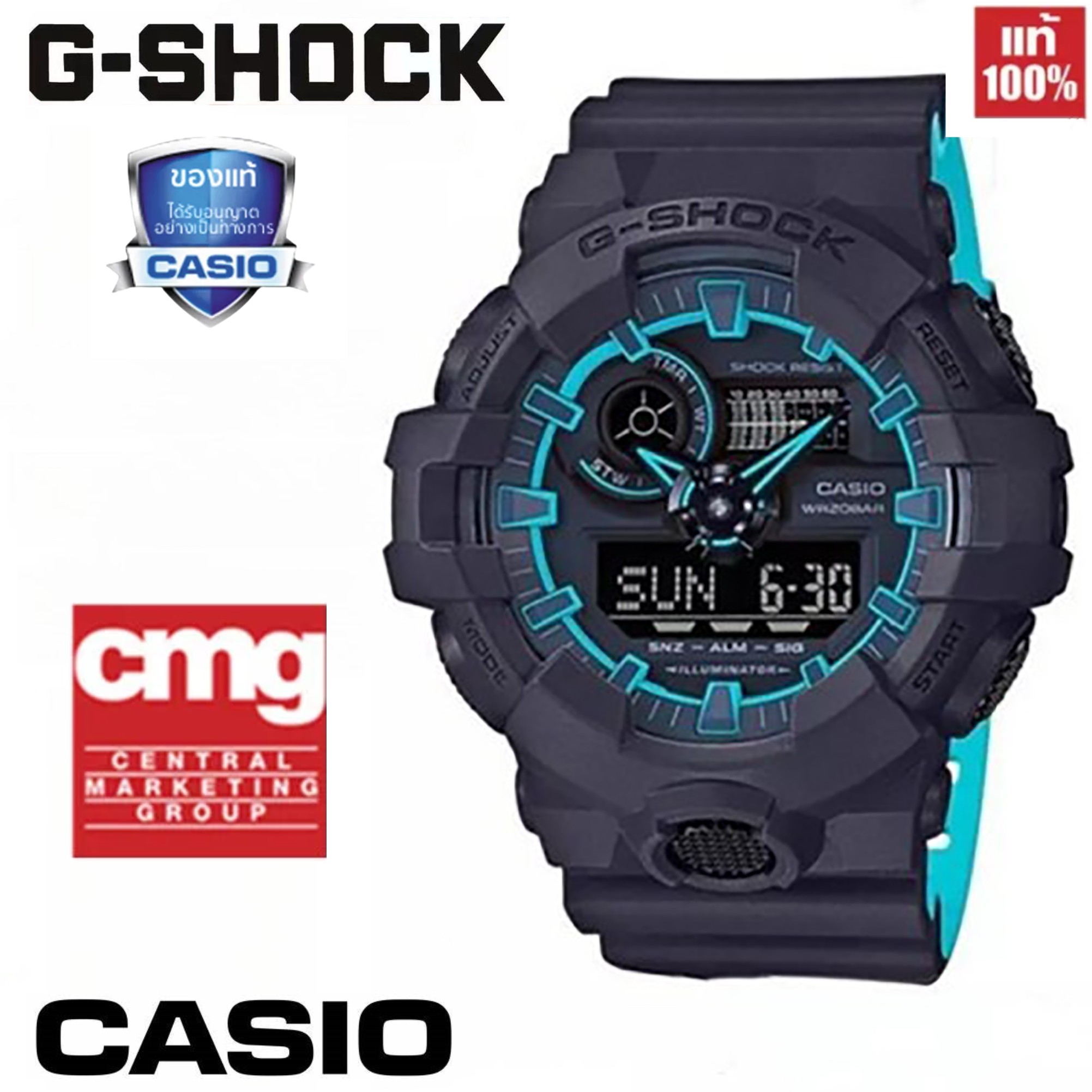 Casio G Shock ของแท้ นาฬิกา นาฬิกาข้อมือผู้ชาย รุ่น Ga 100cf 1a9dr
