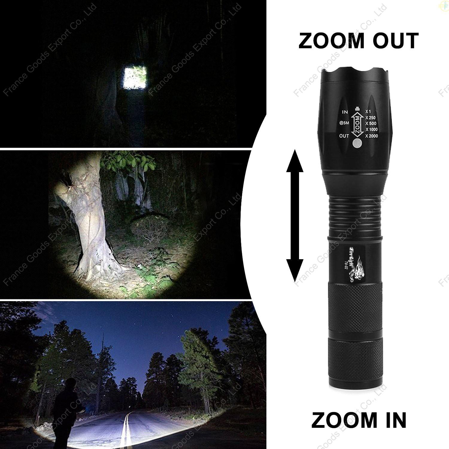 FireLight T6-02 O1, Tactical Advanced Professional Military Flashlight ...
