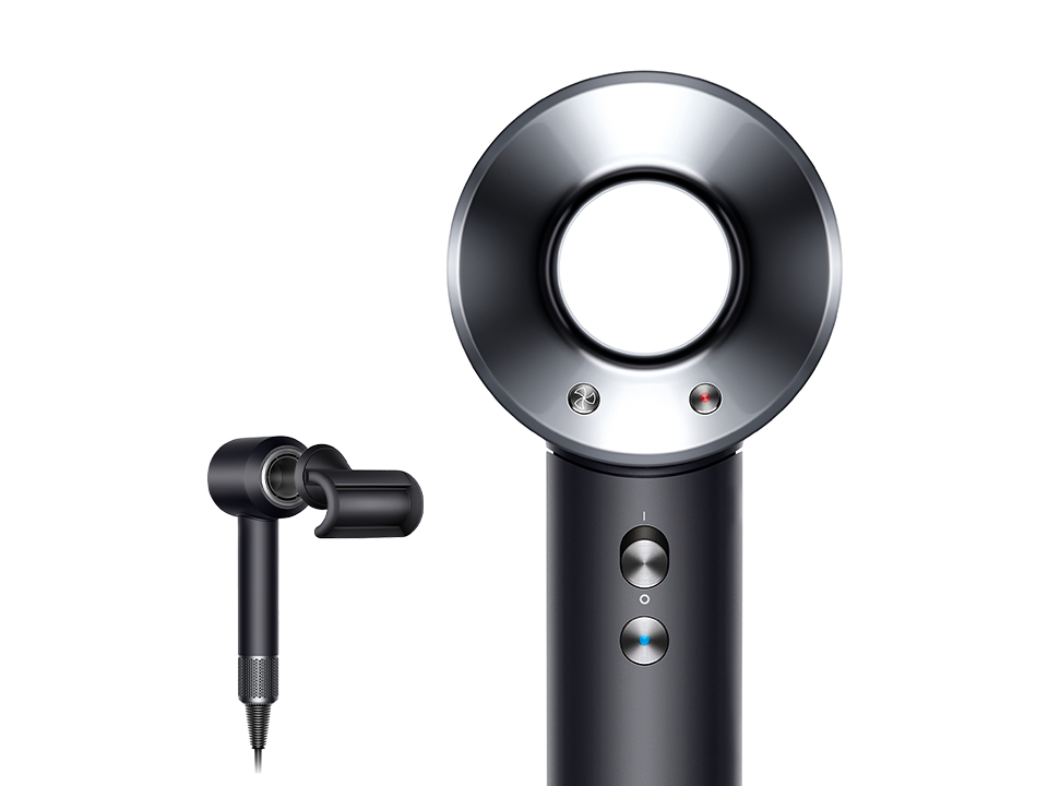 Dyson Supersonic hair dryer HD08 Black/Nickel ไดร์เป่าผม ไดสัน สี ดำ ...