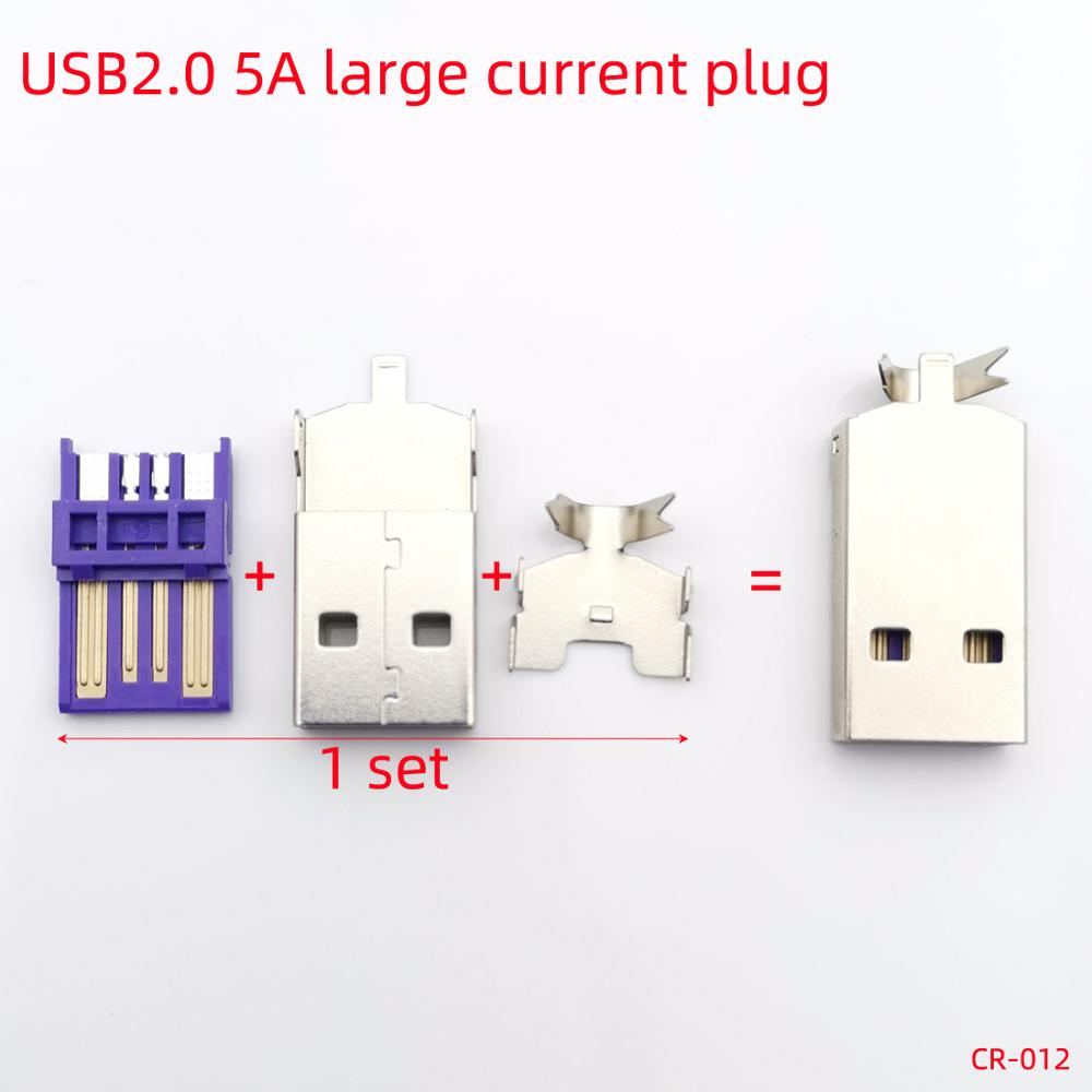 20 pcs/lot 4 Pin Micro USB Connector Jack Tail USB Plug Sockect ...