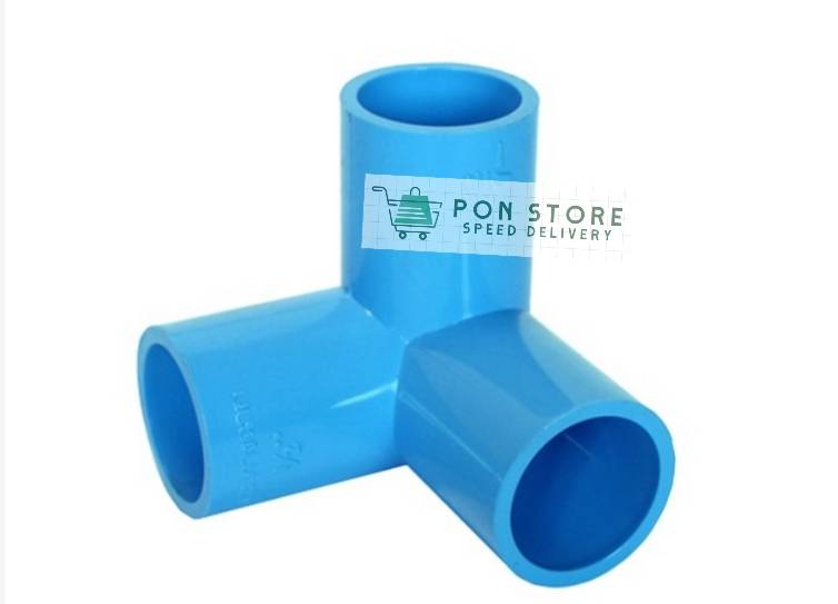 ข้อต่อ pvc สามทางฉาก สี่ทางฉาก สี่ทาง 4หุน 6 หุน และ 1 นิ้ว | Lazada.co.th