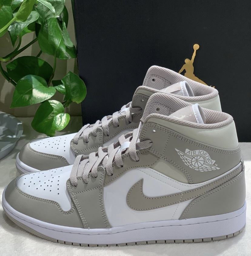 พร้อมส่งของแท้ รุ่นนี่ใส่ตรงไซส NIKE Air Jordan 1 Mid linen แฟชั่น ...