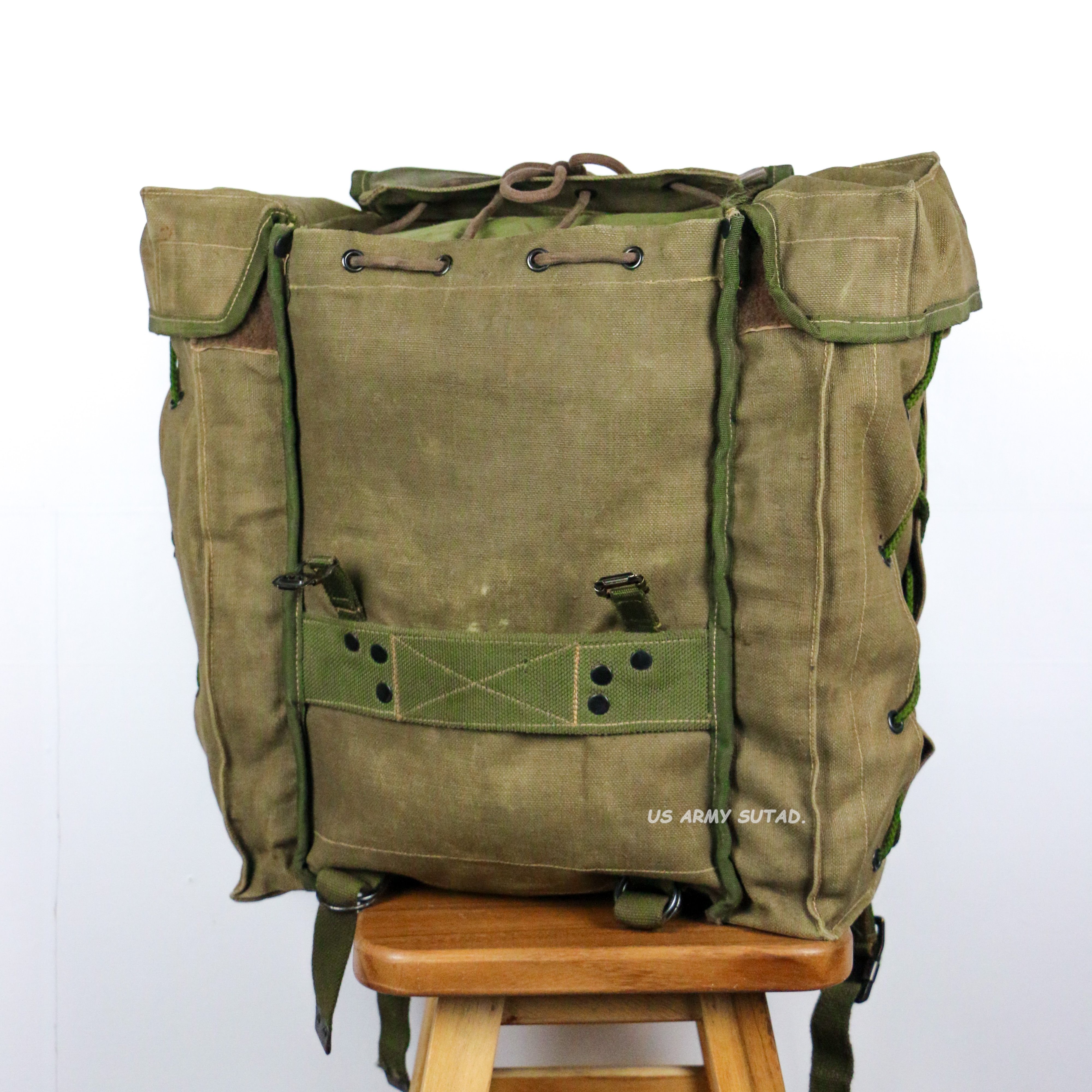 กระเป๋าเป้ สะพายหลัง Vintage Italian Military1930s Alpine Mountain ...