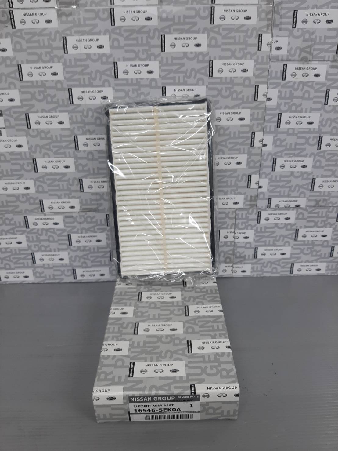 กรองอากาศ NISSAN ALMERA N18 TURBO 16546-5EK0A (เป็นอะไหล่แท้ Nissan ...