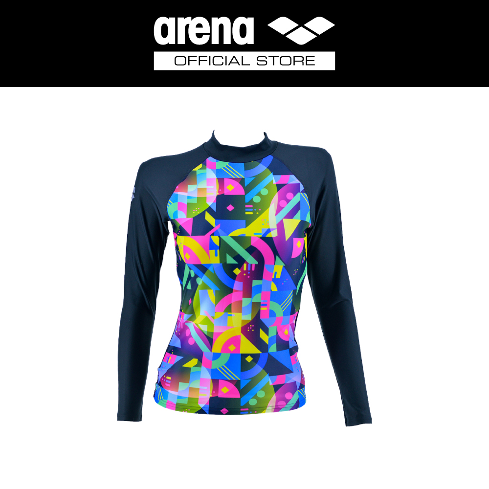 ARENA WOMEN RASH GUARD เสื้อว่ายน้ำ AWTR01 | Lazada.co.th