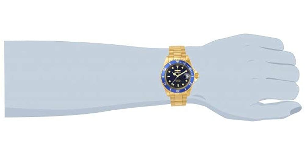 Invicta Men's Pro Diver 40mm Gold Tone Stainless Steel Automatic Watch ...