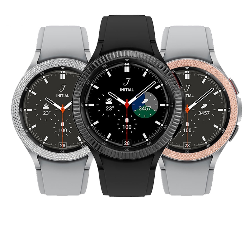 【CW】 Metal Bezel For Samsung Galaxy Watch 4 Classic 42mm 46mm Watch3 ...