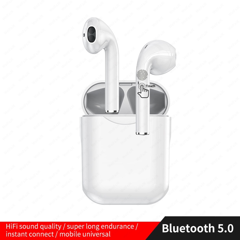 Original i12 TWS Wireless Headphones Bluetooth Earphone Sport Earbuds ...