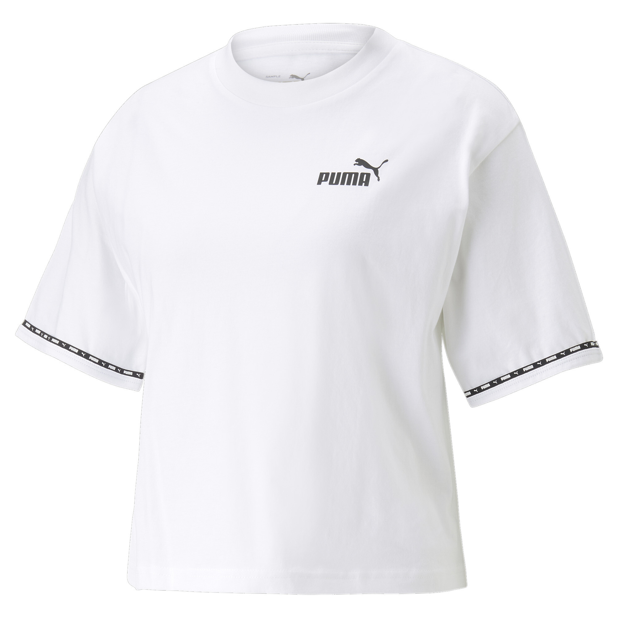 PUMA BASICS - เสื้อยืดผู้หญิง PUMA POWER สีขาว - APP - 67362602 - PUMA ...