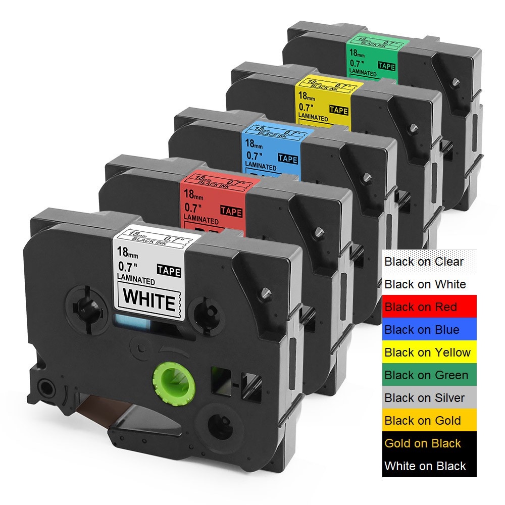 วัสดุเครื่องพิมพ์ ♚ [สต็อกประเทศไทย] Compatible with Brother TZ TZe-241 ...