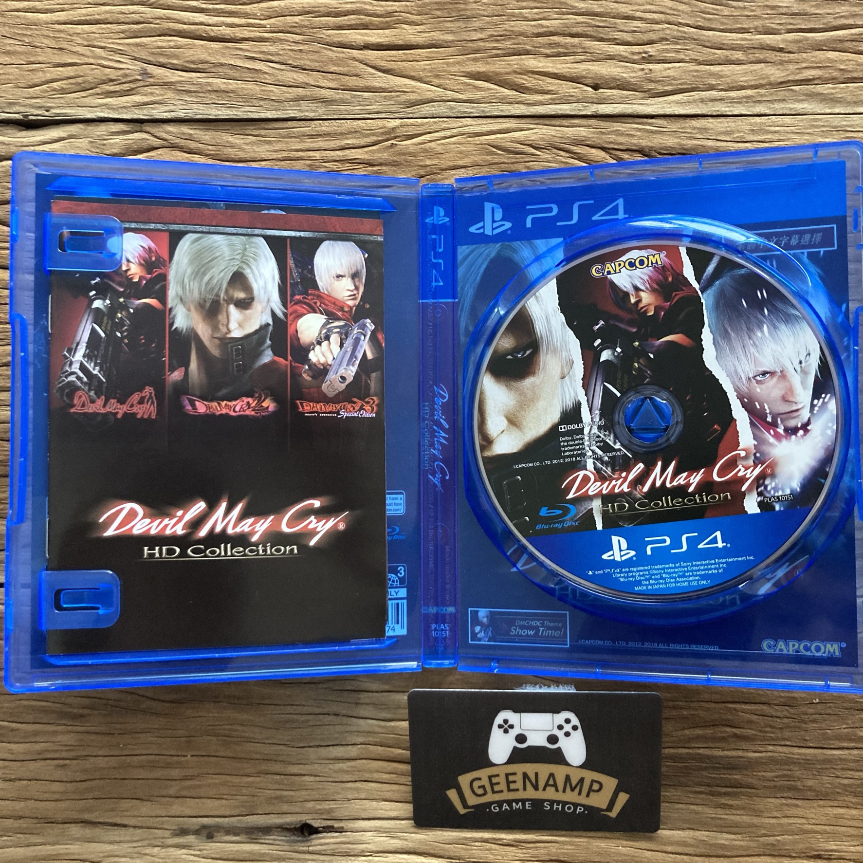 PS4 : [แผ่นเกมส์มือ2] DEVIL MAY CRY : HD COLLECTION (R3/ASIA) ภาค1-3 ...