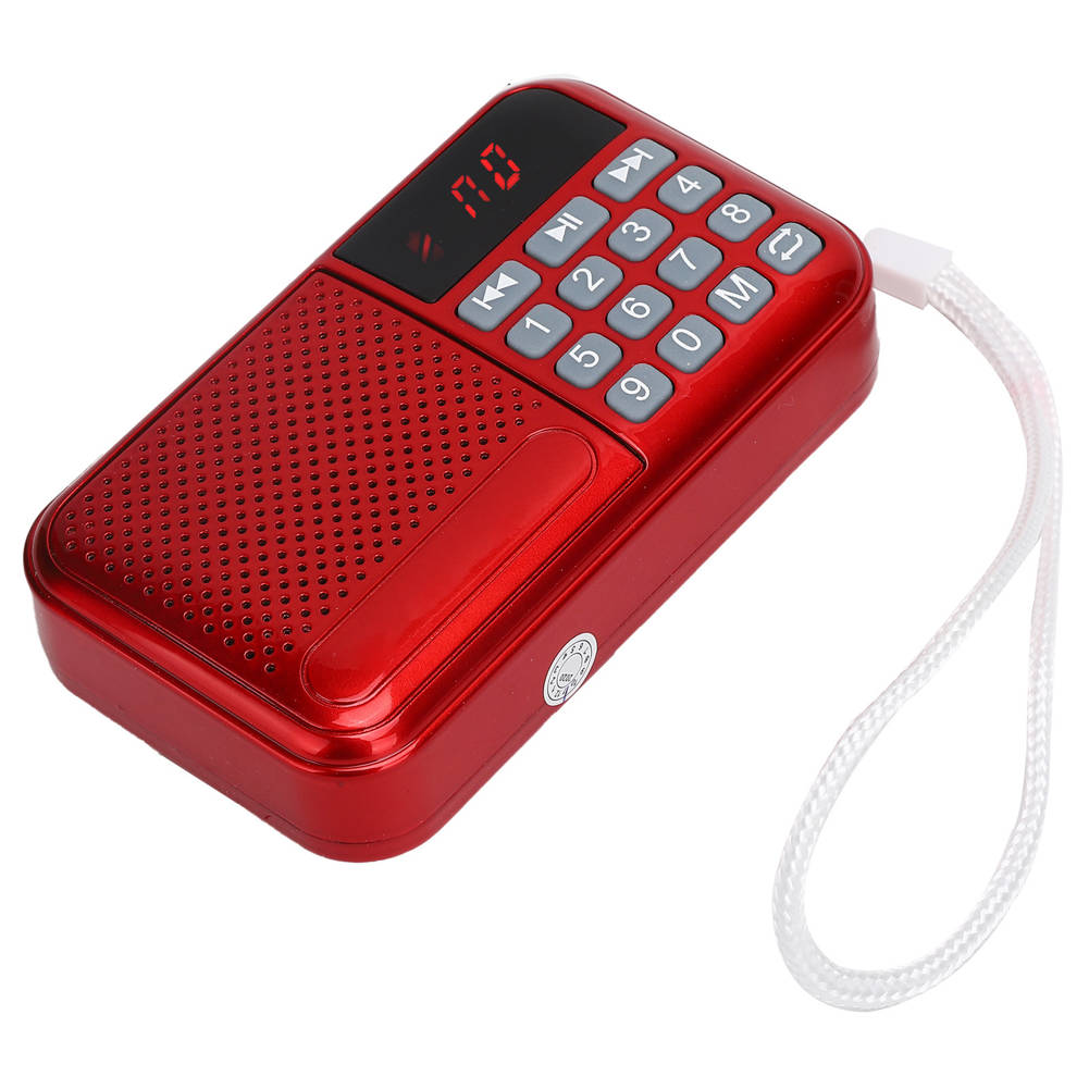 K-89 Multifunction Portable FM Radio USB Audio Player Support Memory ...