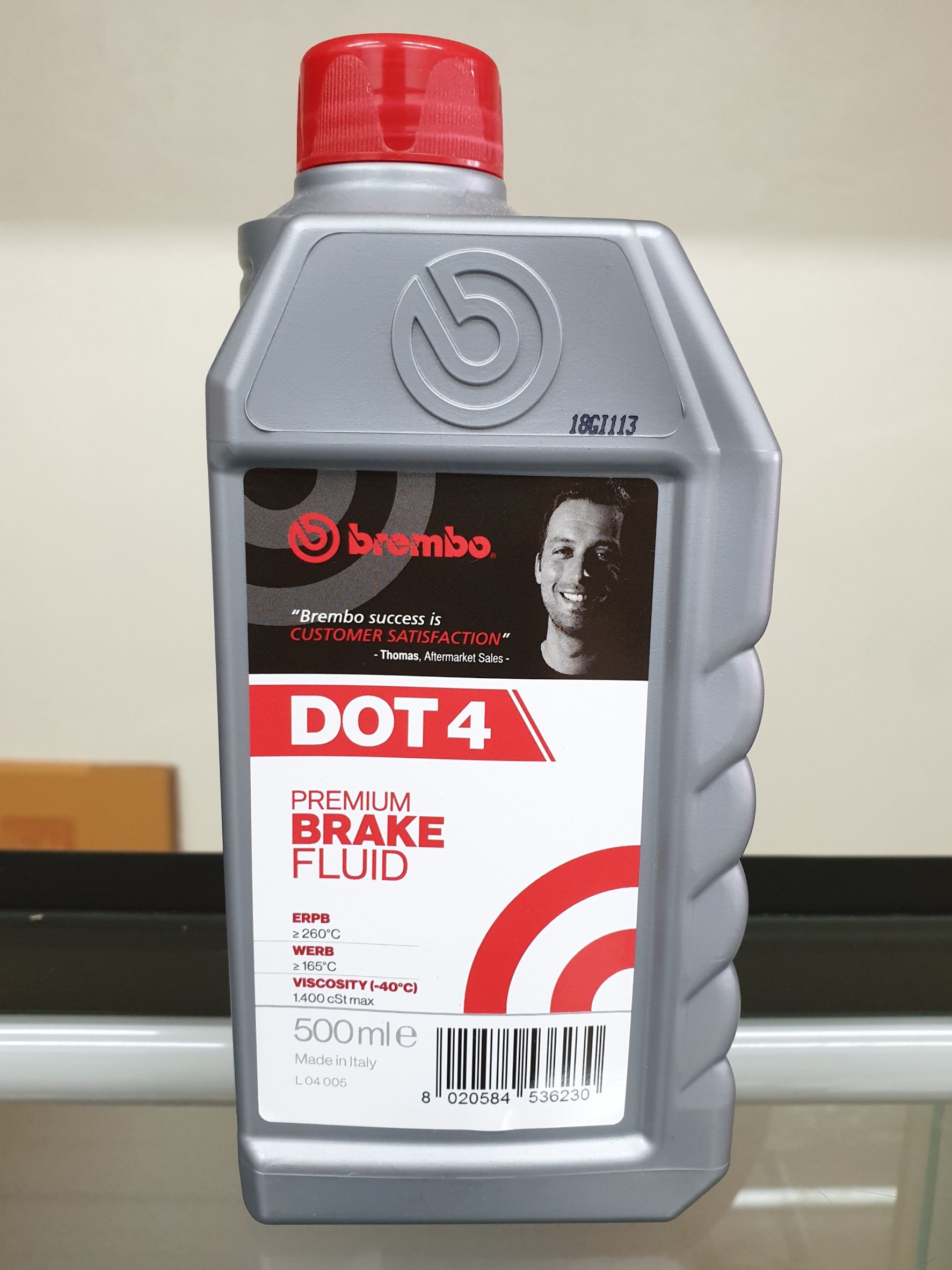 น้ำมันเบรค BREMBO DOT 4 ขนาด 500ml และ 1000ml - MixASale