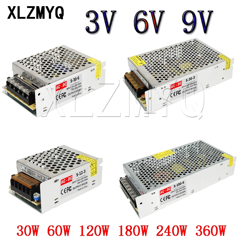Lighting Transformer Ac110v 220v To Dc 3v 6v 9v Power Supply Adapter 2