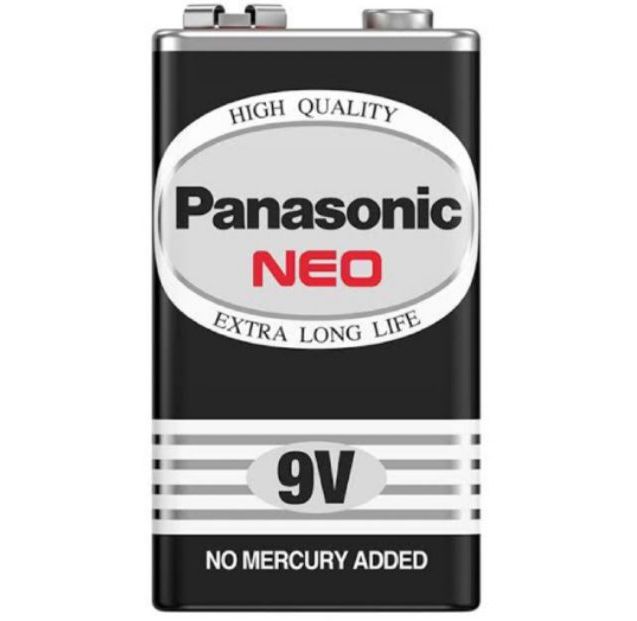ถ่าน Panasonic 9V Neo แพ็ค 1 ก้อน แบตเตอรี่พานาโซนิคนีโอ 9 โวลต์ ...
