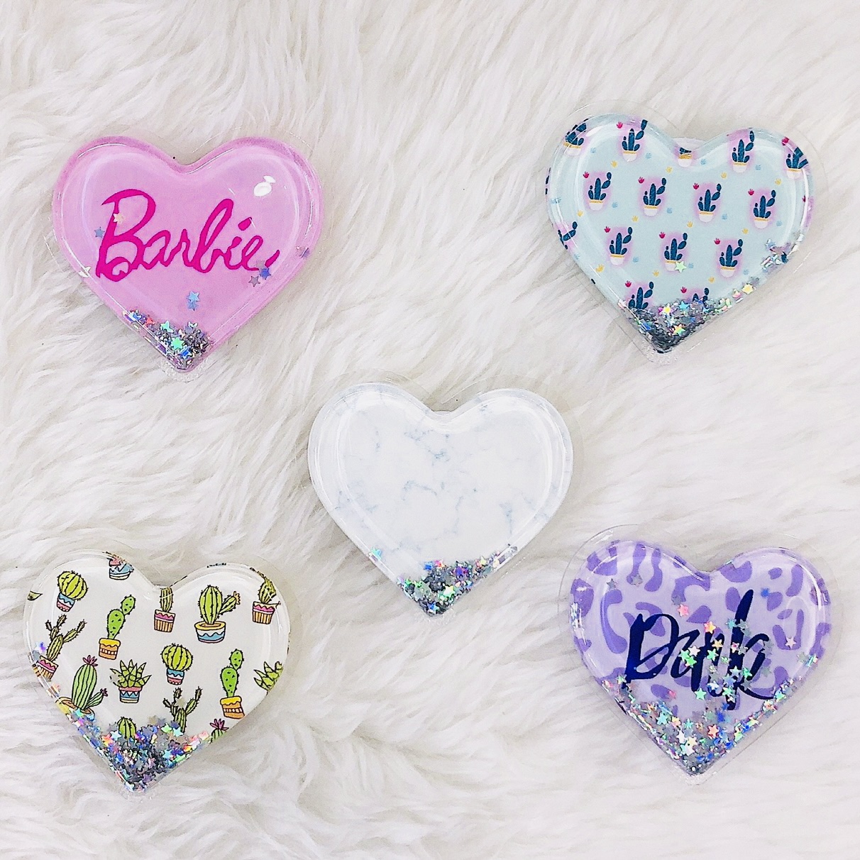 Griptok Liquid Barbie PopSocket iRing การ์ตูนติดหลังมือถือ ที่ติดโทรศัพท์ ที่ติดหลังมือถือ ตัว ...