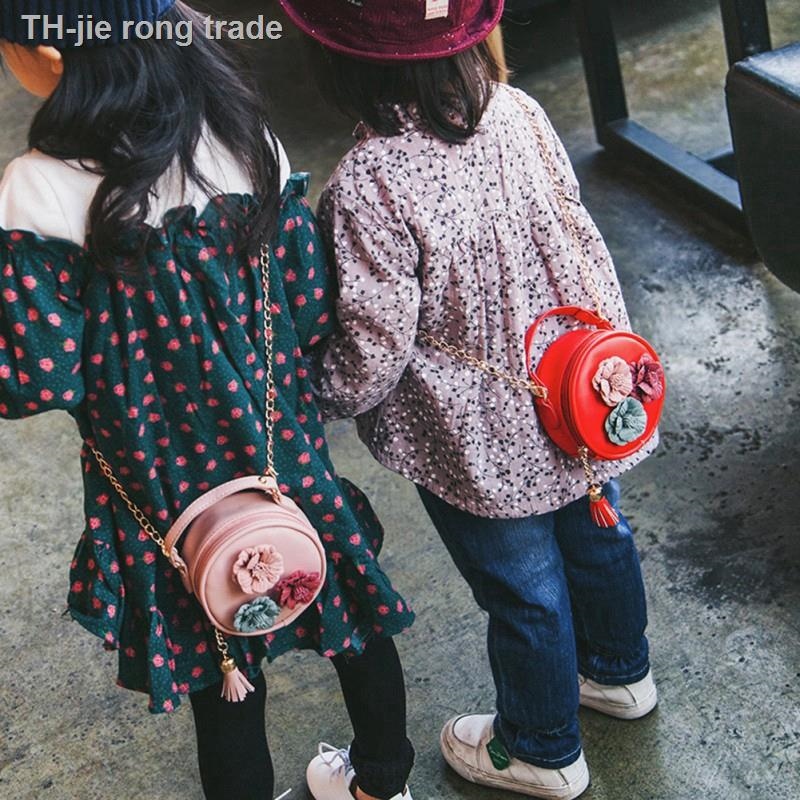 【กระเป๋าสะพายข้าง】 กระเป๋าสะพายข้างหนัง PU สไตล์เกาหลีสำหรับเด็กผู้หญิง ...