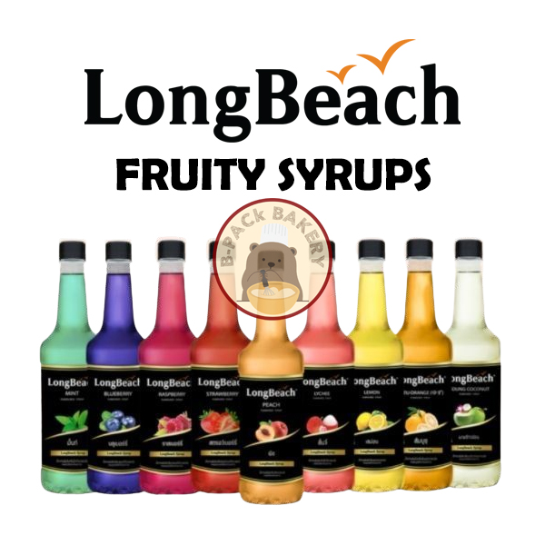 HILLKOFF : น้ำเชื่อมแต่งกลิ่น LongBeach Syrup ลองบีช ไซรัป กลิ่น Kiwi ...