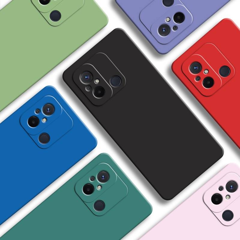 Redmi 12Cตรงรุ่น(พร้อมส่งในไทย)เคสTPUนิ่มสีพาสเทลแบบคลุมกล้องXiaomi ...