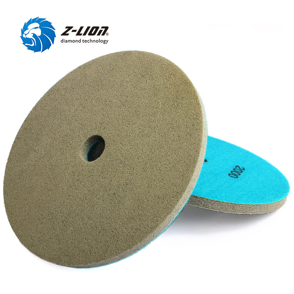 Z-LION Diamond Sponge Polishing Pad 10 Inch 250mm Nylon Fiber Wet ...