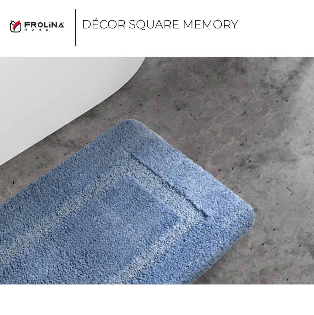 Frolina Bath Rug Decor Square Memory พรมเช็ดเท้า ขนาด 50x80 ซม ...