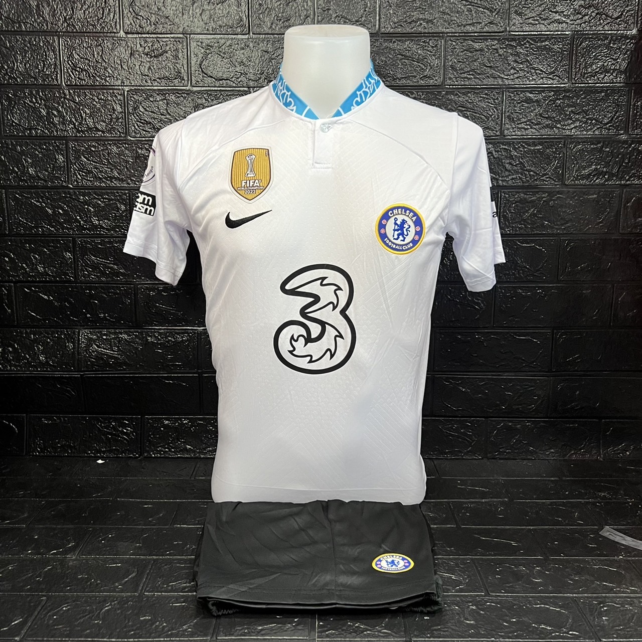 ชุดกีฬา ชุดฟุตบอล ผู้ใหญ่ เสื้อมีอาร์มเเขน สโมสรฟุตบอล เชลซี Chelsea ...