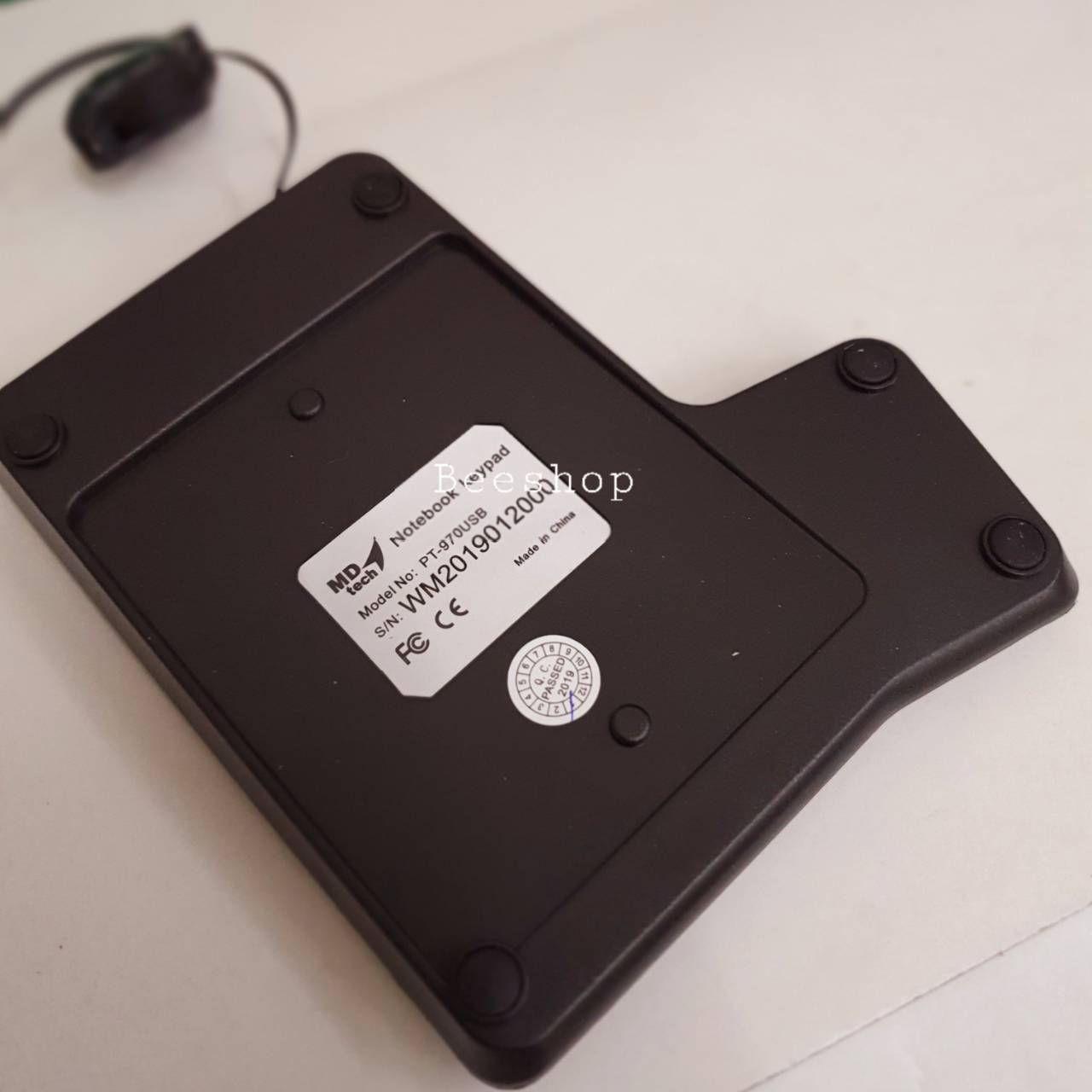 MD TECH Numeric keypad คีย์บอร์ดตัวเลข ปุ่มกดมาตรฐาน 19 ปุ่ม+เพิ่มปุ่ม ...