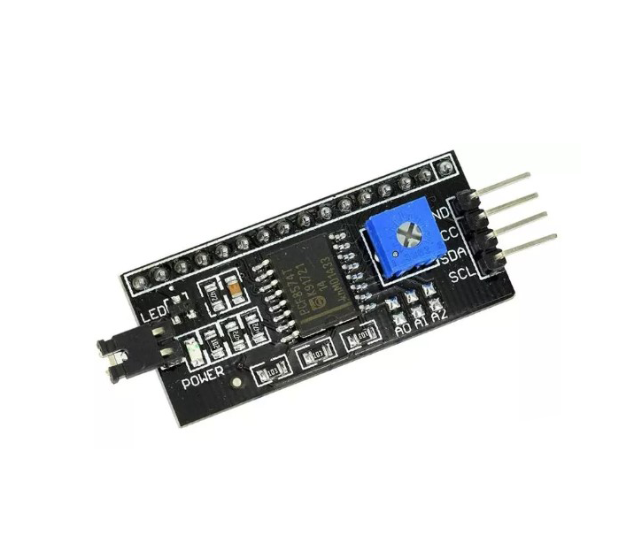 โมดูล IIC I2C Interface โมดูลจอ สีน้ำเงิน หน้าจอ สีเหลือง สีเขียว 1602A ...