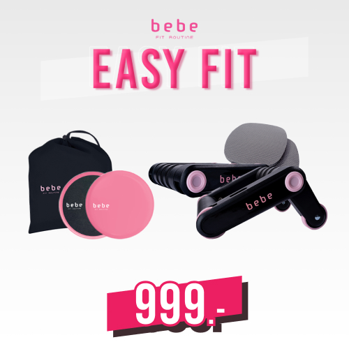bebe Fit Routine Fit Set 2in1 Roller x Handles Slide Pad สายวัดสัดส่วน ...