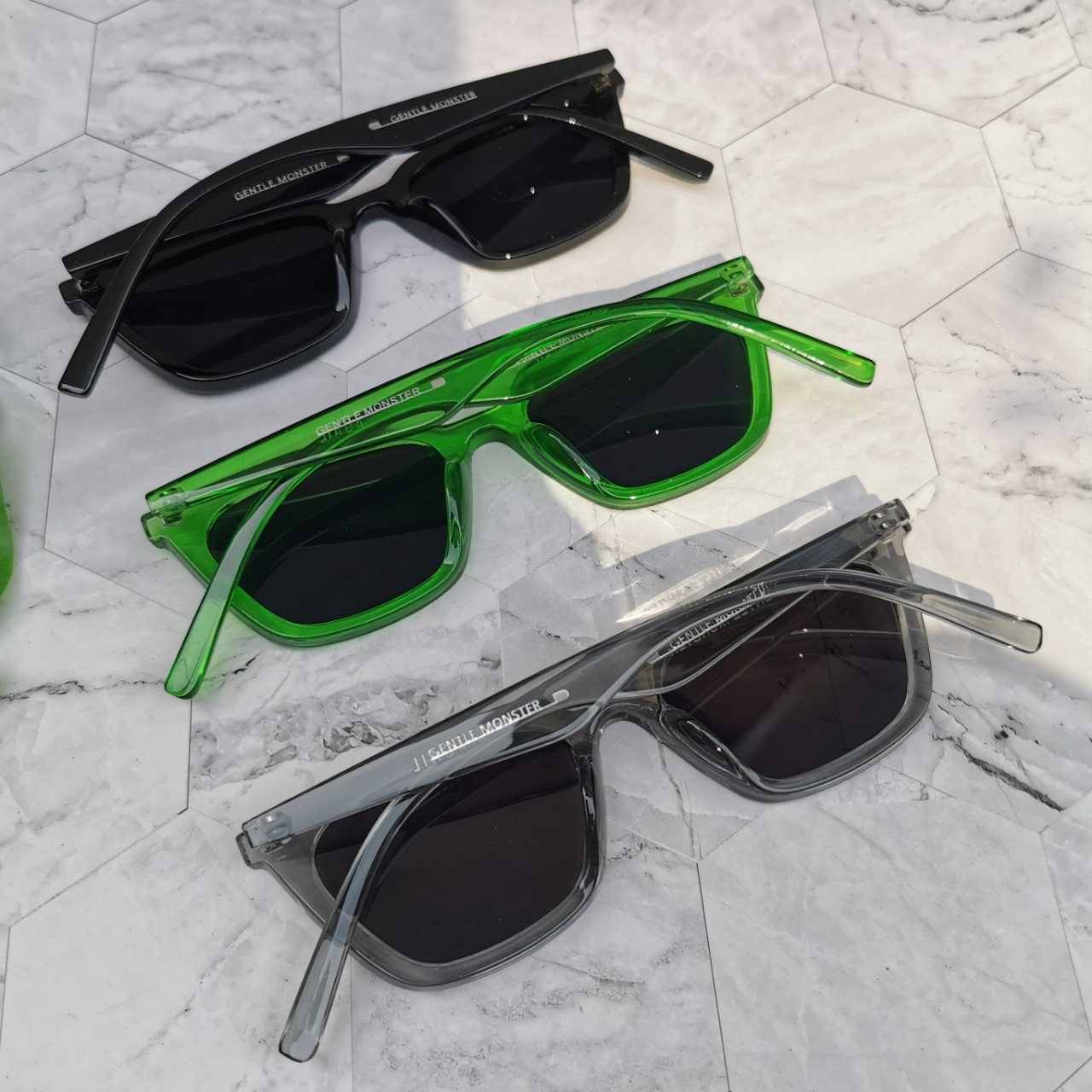 แว่นตากันแดด ทรงสุดเท่ ดีไซน์เกาหลี ใส่ได้ทั้งชายและหญิง งานพรีเมี่ยม ...