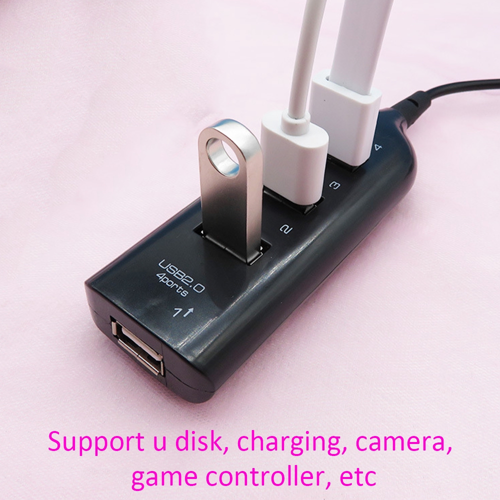 Usb splitter expansion port 2.0 one to four interface collector plug-in Plug and play directly ...