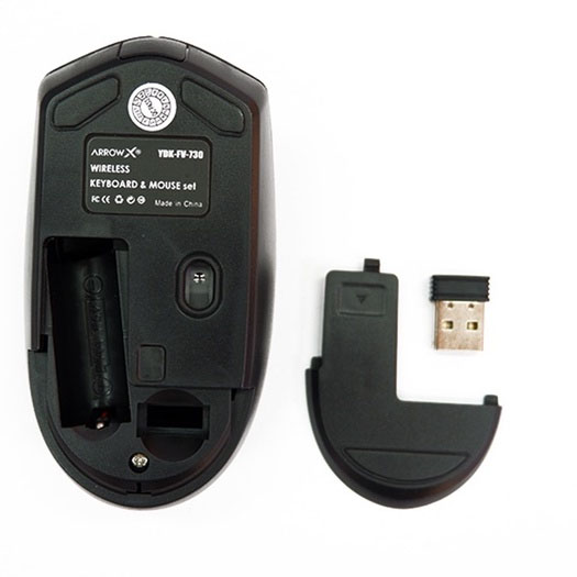 ARROW X ชุด คีบอร์ด เมาส์ไร้สาย Wireless keyboard mouse set รุ่น ARROW ...