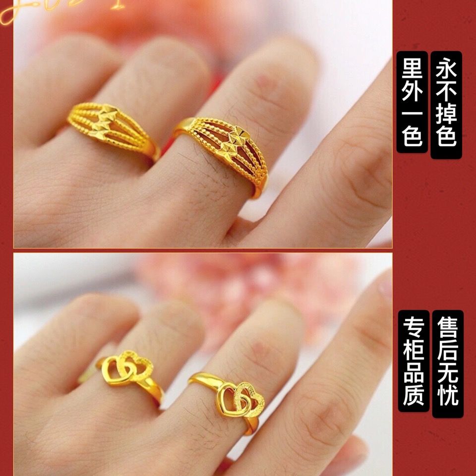 แหวนผู้หญิง Shajin เวียดนาม หญิงเปิดดอกไม้รถปรับแหวนผู้หญิงไม่จางหาย ...