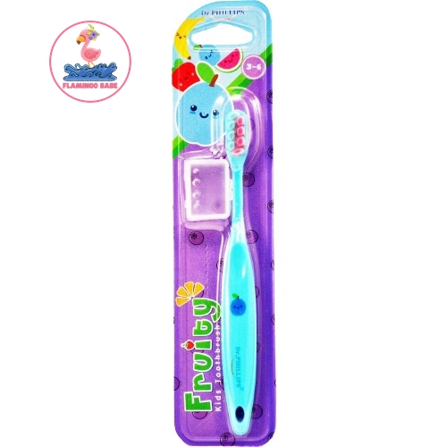 DR.PHILLIPS FRUITY แปรงสีฟันเด็กฟรุตตี้ แปรงสีฟันเด็กและวัยรุ่น 3-6ปี ...