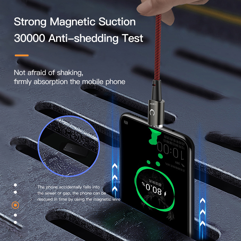 KUULAA 100W USB C Magnetic Adapter Type C ชายเป็น Type-C Magnet Converter สำหรับ Xiaomi Mi 9 ...