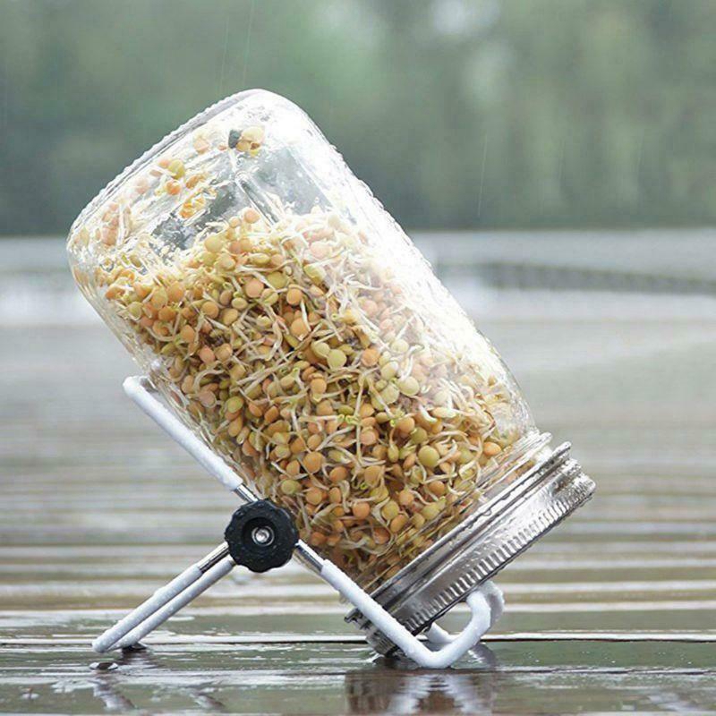 【Ready Stock&COD】3X Sprouting Jar with Stainless Steel Screen Lid Wide ...