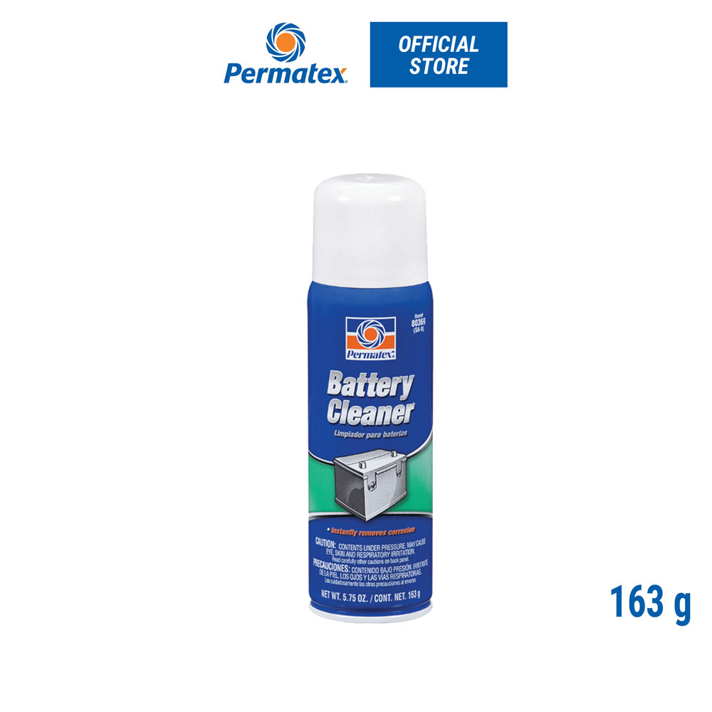 Permatex Battery Cleaner สเปรย์ทำความสะอาดแบตเตอรี่ และขั้วแบตเตอรี่ ...