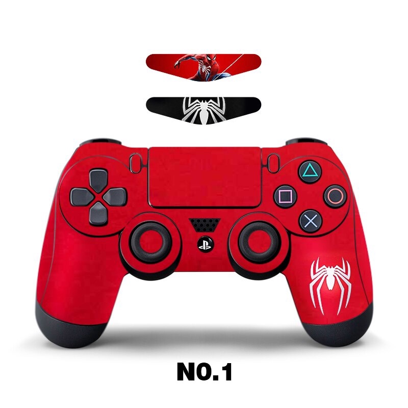 DATA FROG ฝาครอบจอยสติ๊กสติกเกอร์สำหรับ PS4 Controller ไวนิล Decal ...