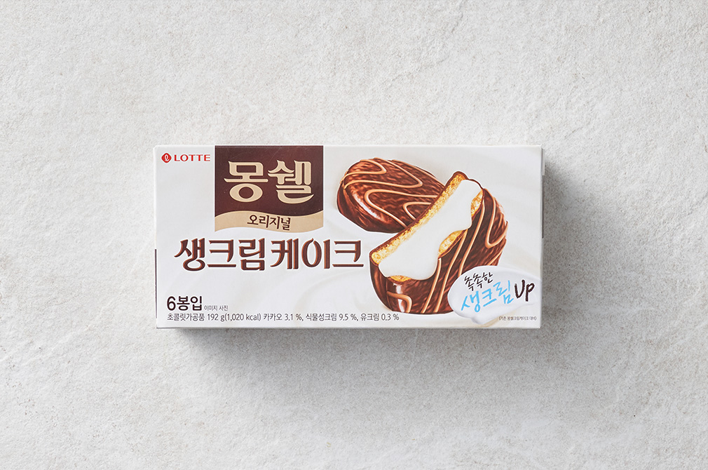 Expire 13/01/2022 Lotte Mon Cher Cream Cake Original [192 g.] :: เค้ก ...