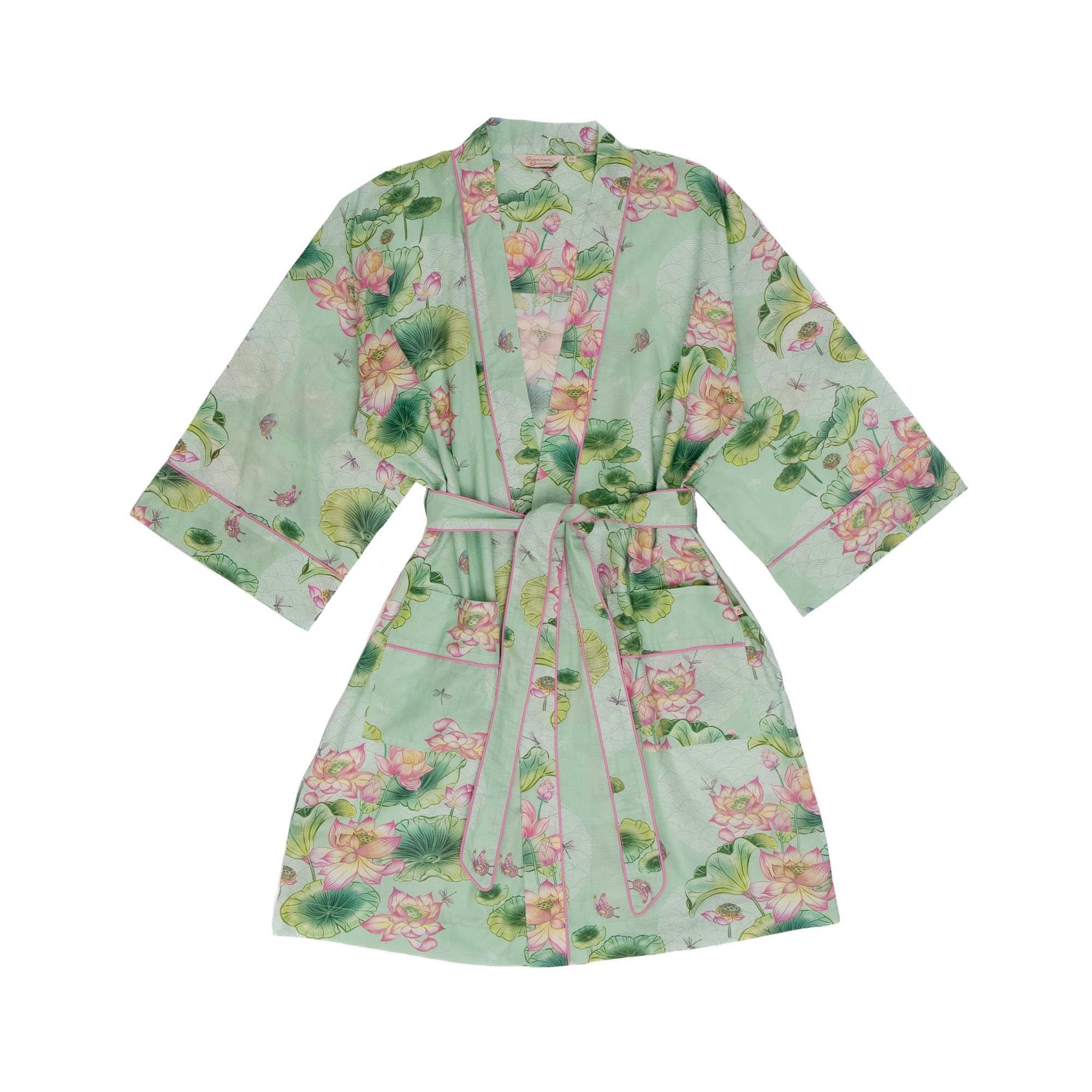 SIAMESE DREAMS Lotus Short Robe - Siamese Dreams - ThaiPick