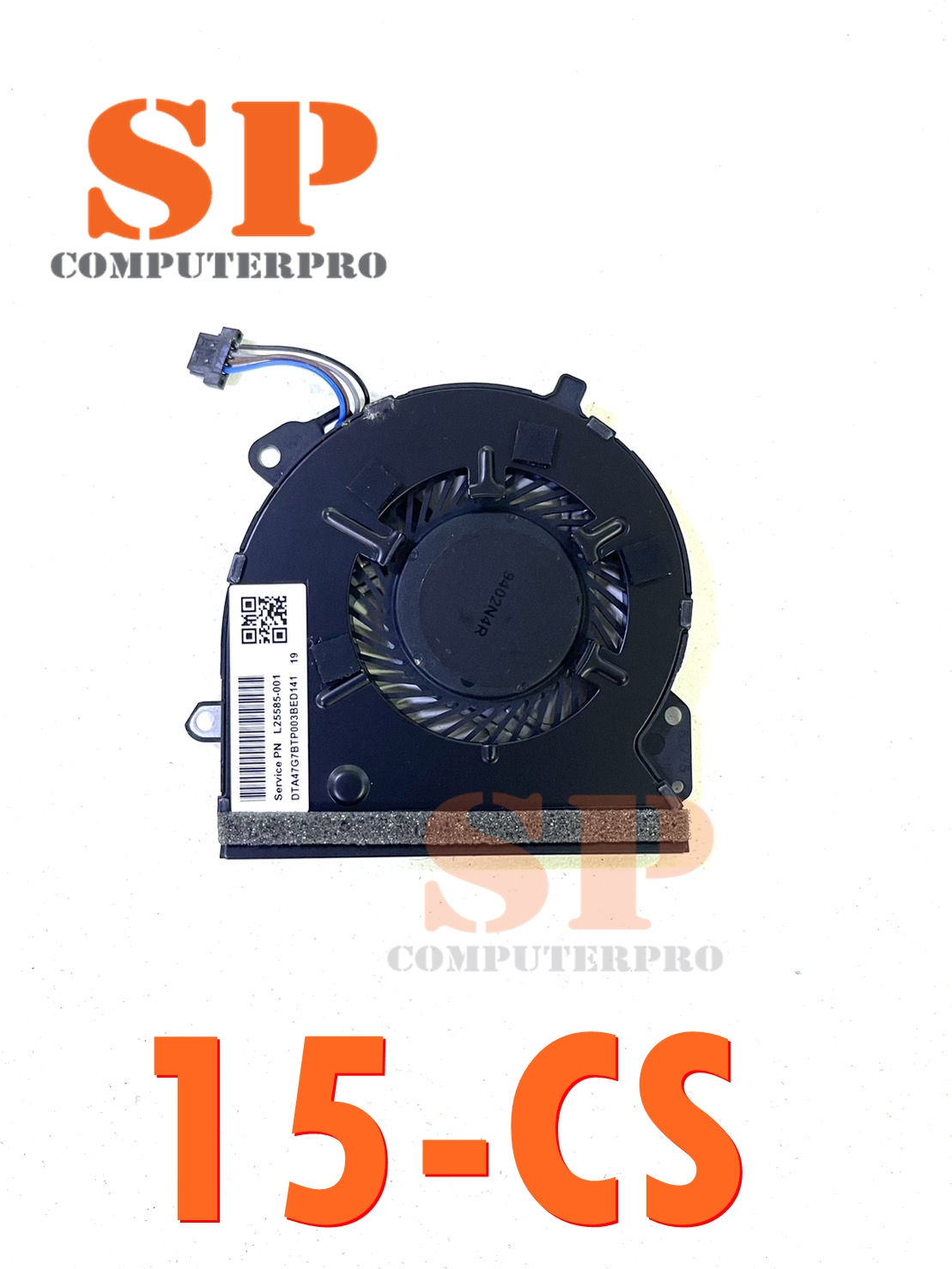 พัดลมโน๊ตบุ๊ค HP 15-CS CPU FAN NOTEBOOK HP 15-CS - SP COMPUTERPRO - ThaiPick