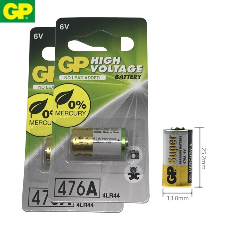 GP ถ่านกล้องถ่ายรูป 4LR44 (476A PX28A) 6V แพ็ค 1 ก้อน จำนวน 2 แพ็ค ...
