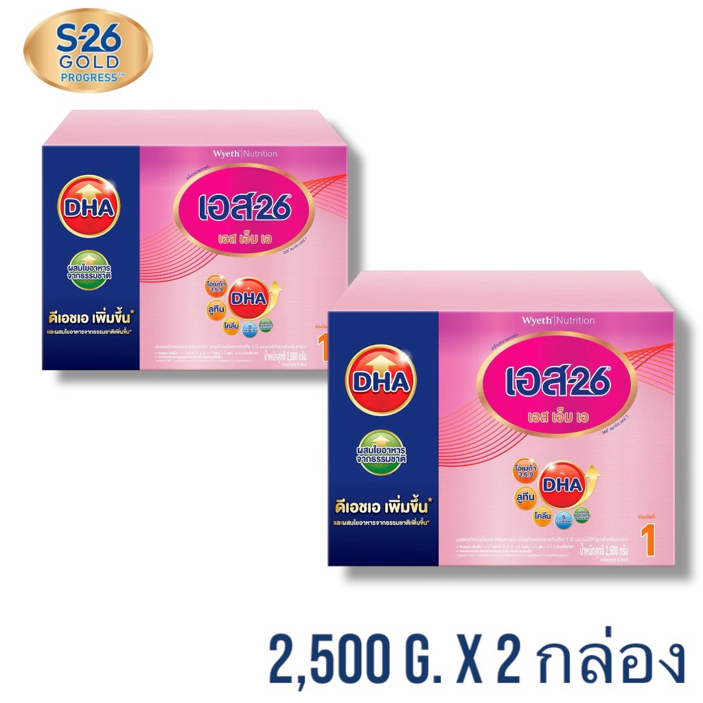 เอส-26 เอสเอ็มเอ 360 สมาร์ท แคร์ สูตร 1 กล่องม่วง นมผงดัดแปลงสำหรับทารก ...