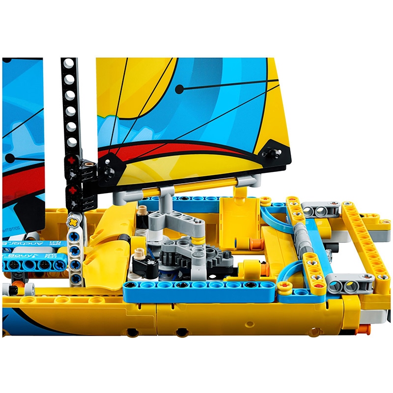 100 lego Science and technology China construction toy boat rowing boat ...