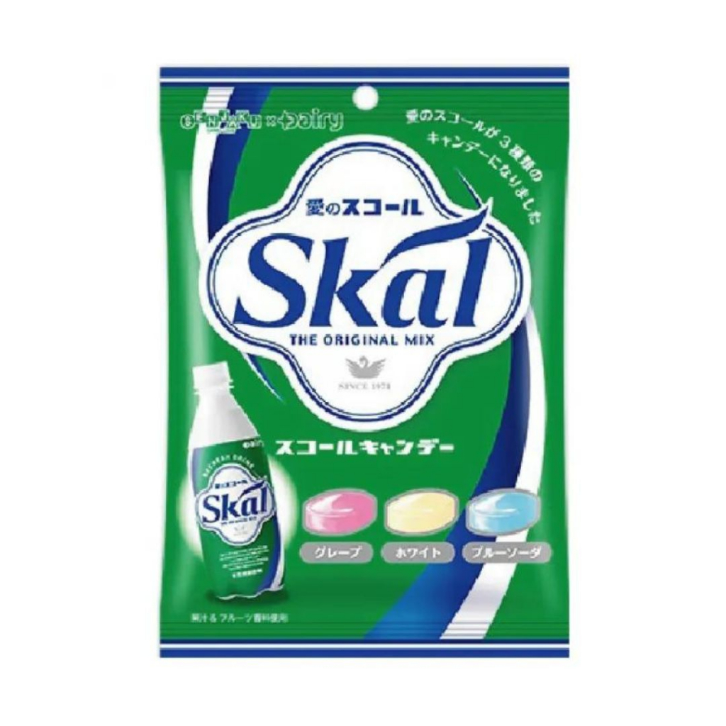 ลูกอมโซดาCrete Squall Ramune Fizzy Candy, 48g (ห่อสีเขียว, แรงบันดาลใจ ...