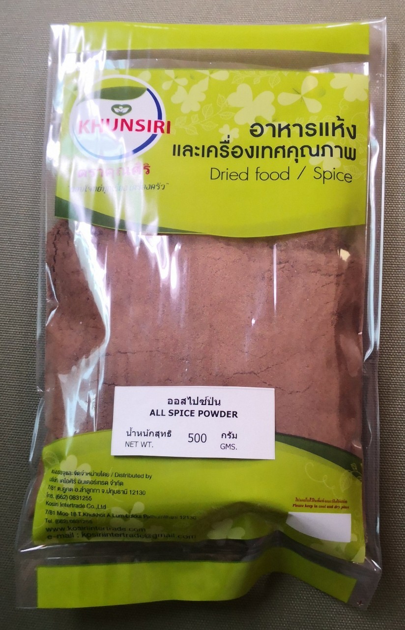 #ออลสไปซ์ป่น 100% 500 กรัม เกรด A # Ground Allspice #Allspice Powder ...
