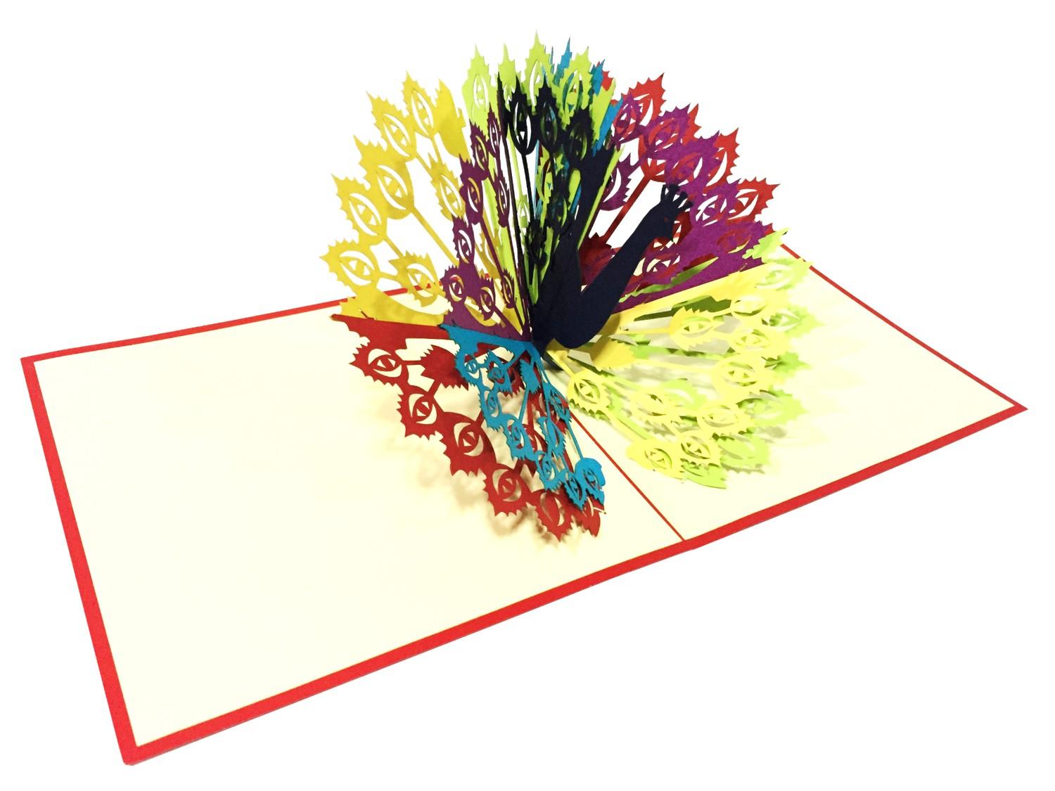 Handmade Card Popup 3Dการ์ดอวยพร ป๊อบอัพ3มิติ รุ่น CM012 - DDBeauty ...