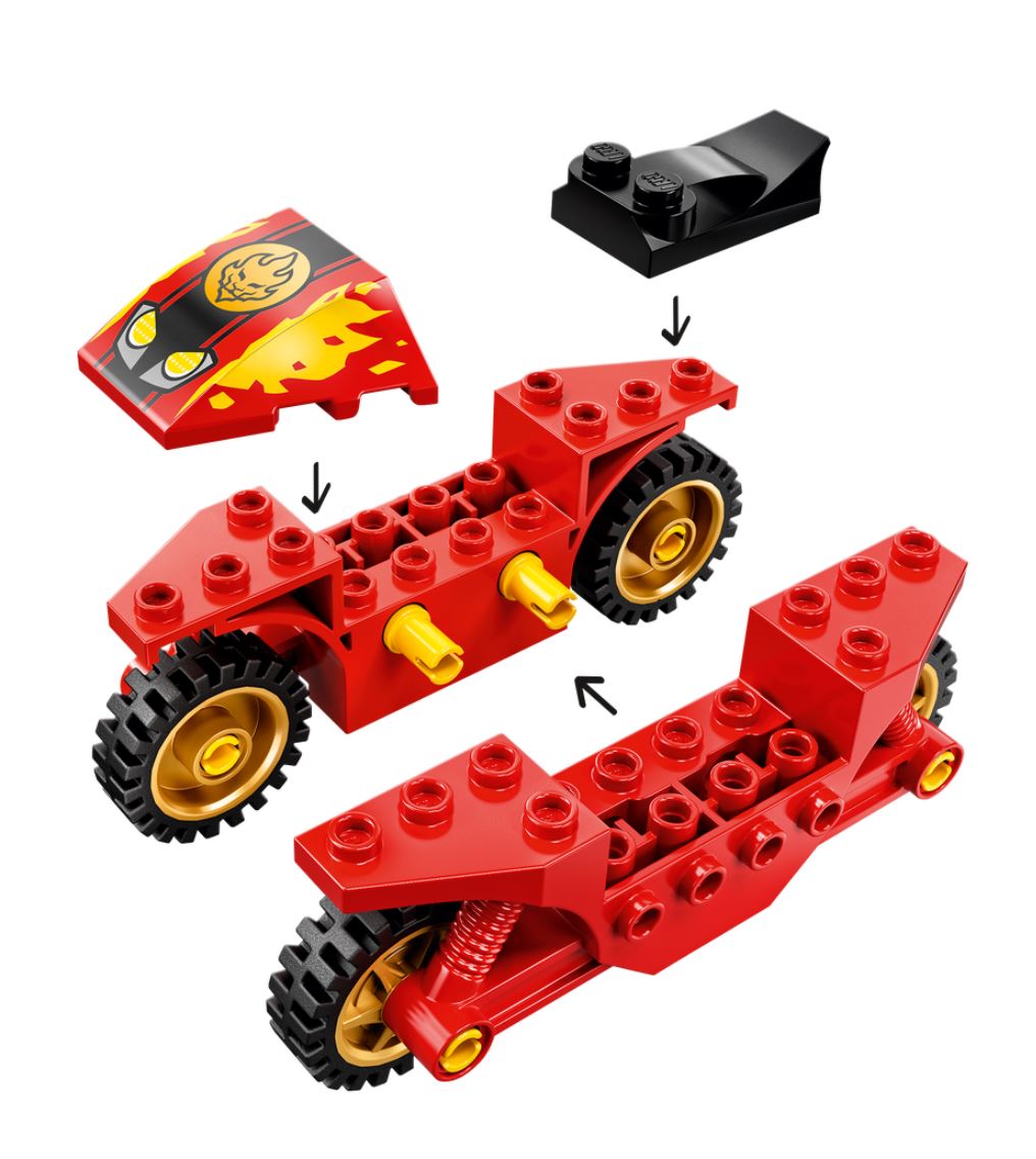 LEGO NINJAGO Kai's Blade Cycle 71734 - NT979 - ThaiPick