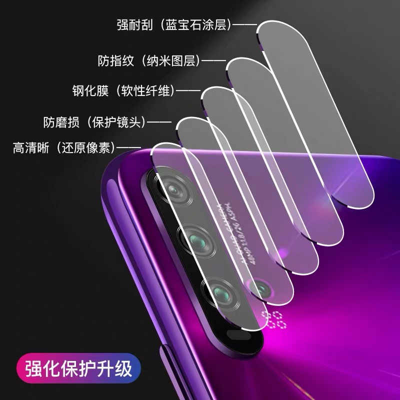 ฟิล์มเลนส์กล้อง Huawei Nova5T ฟิล์มเลนส์ หัวเว่ย ฟิล์มกระจก เลนส์กล้อง ปกป้องกล้องถ่ายรูป Camera ...
